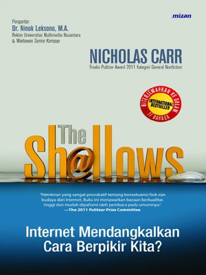 Buku The Shallows - Nicholas Carr | Mizanstore.com
